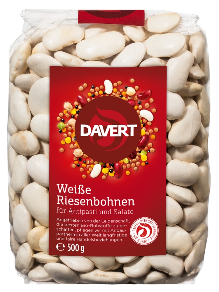 Weiße Riesenbohnen Fair Trade IBD 500g | Midsona