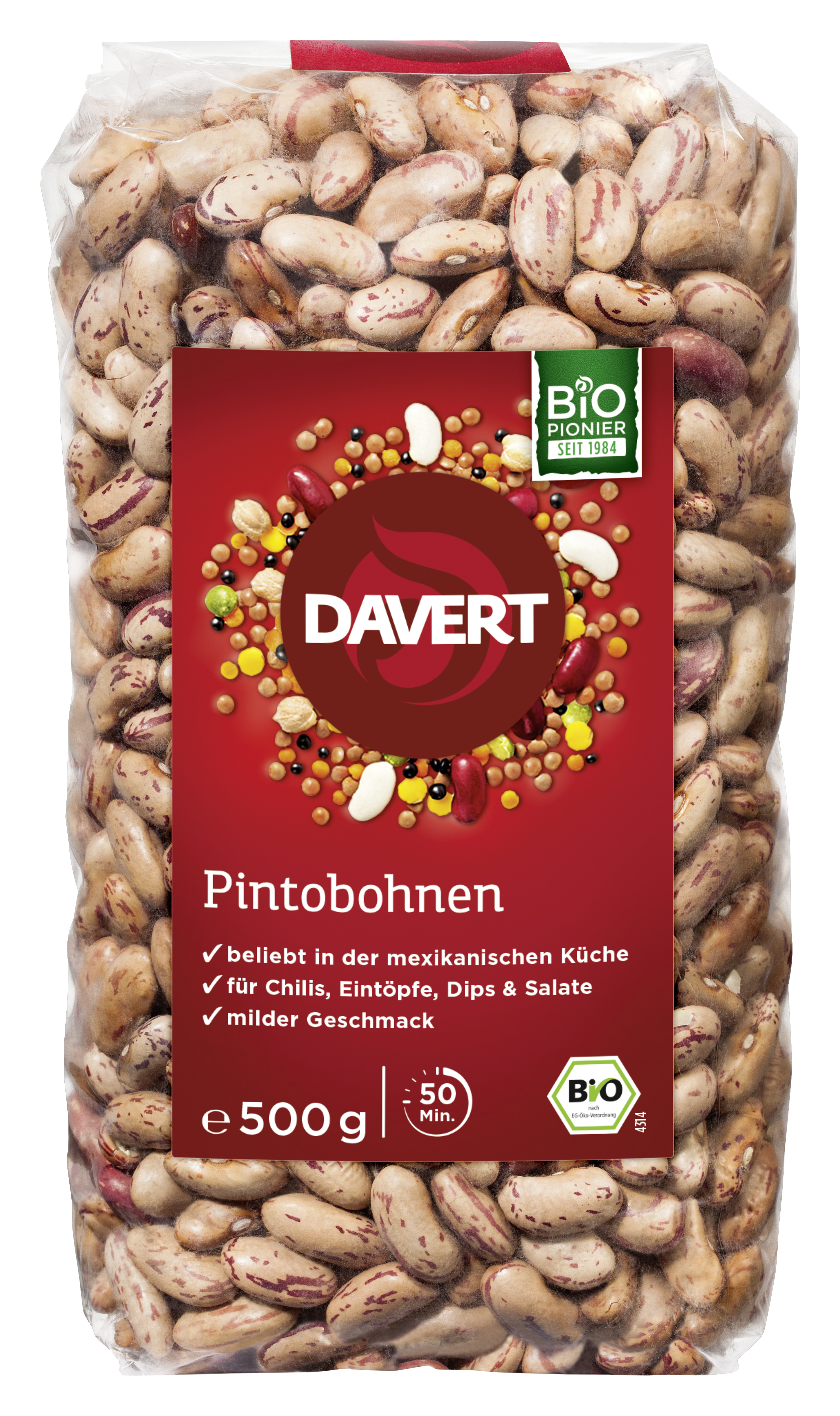 Pintobohnen Fair Trade IBD 500g | Midsona