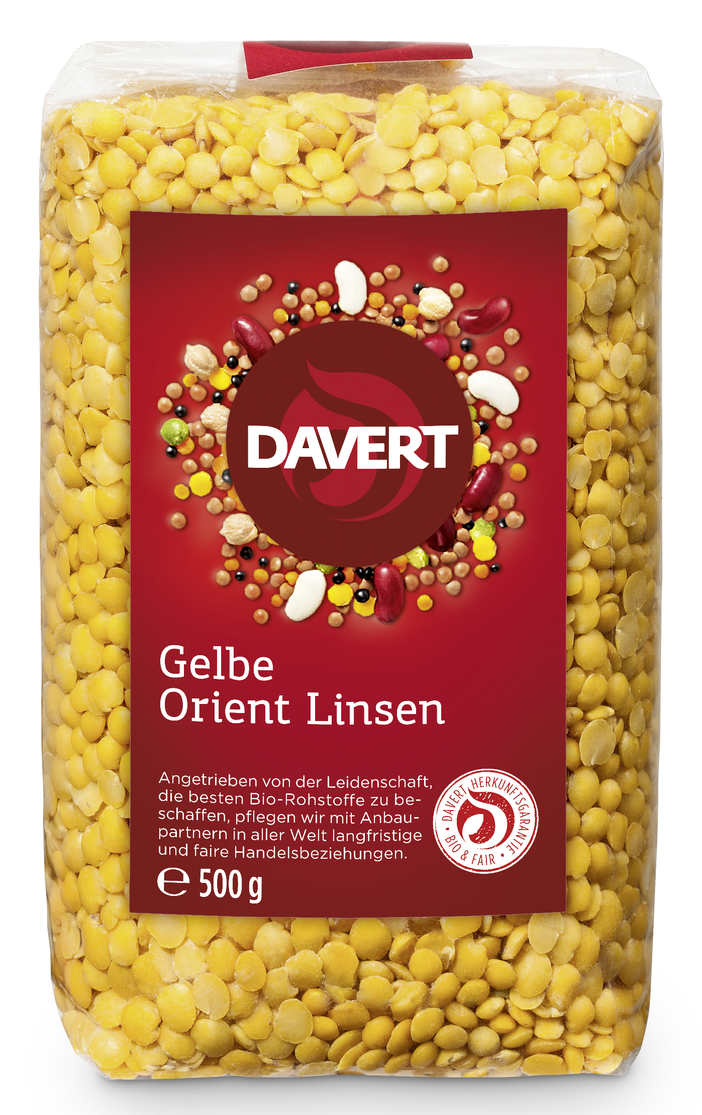Gelbe Orient Linsen 500g | Midsona