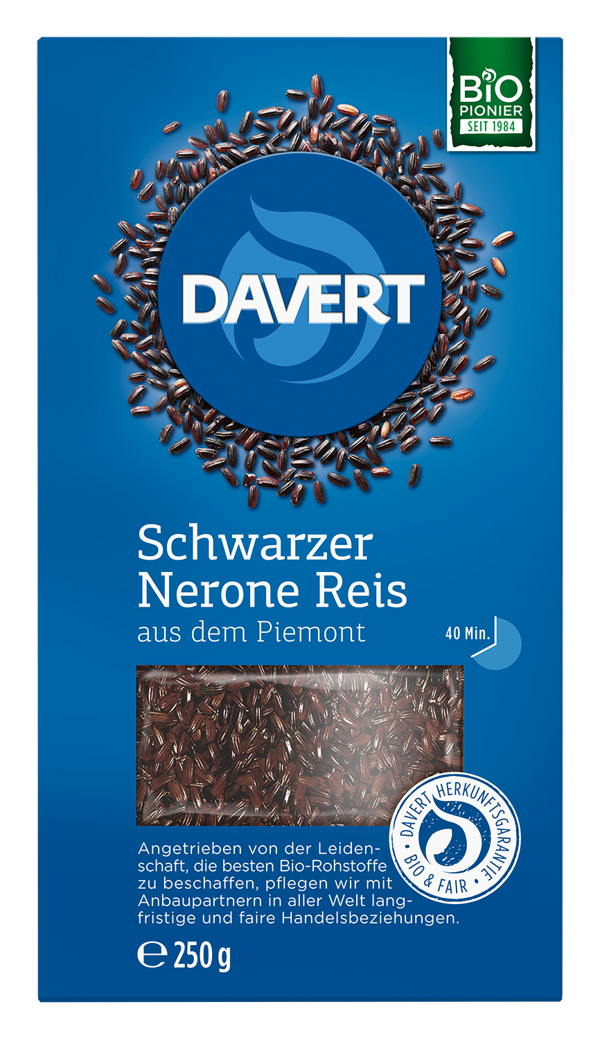 Schwarzer Nerone Reis 250g | ALLE PRODUKTE | ONLINE-SHOP | Midsona
