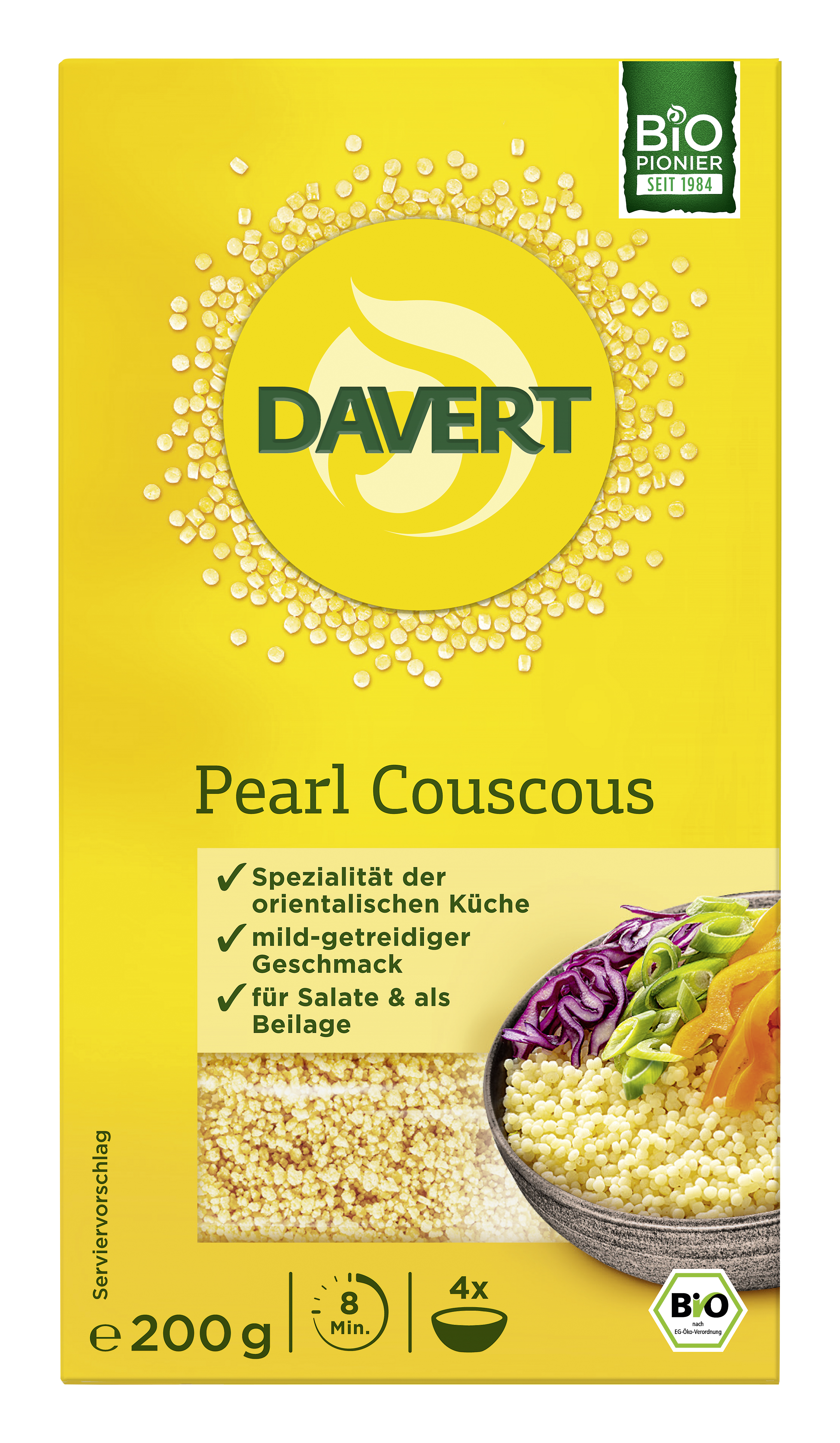 Pearl Couscous 200g | GETREIDE | GETREIDE | ONLINE-SHOP | Midsona